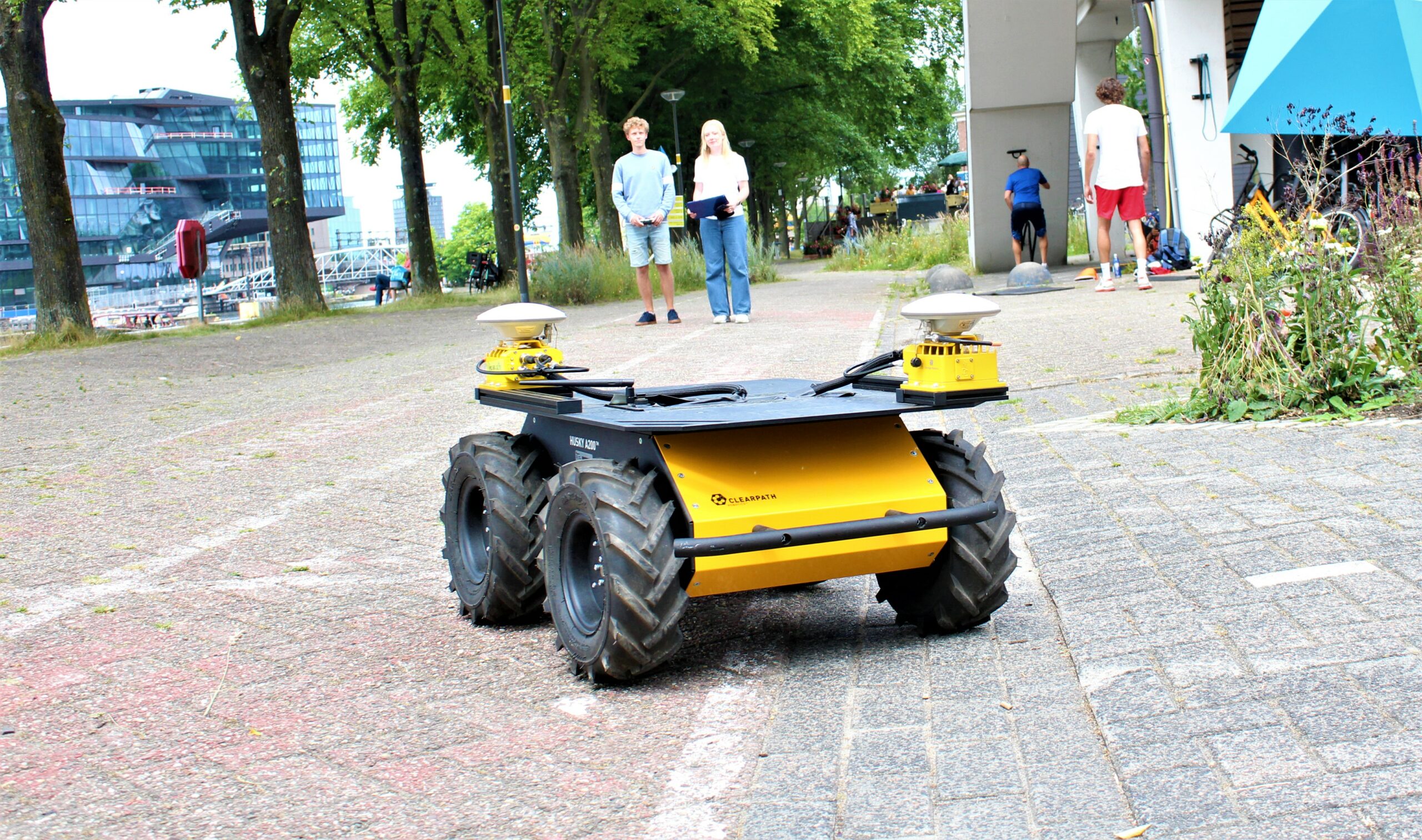 Ga jij aan de kant voor een robot? | Marineterrein Amsterdam